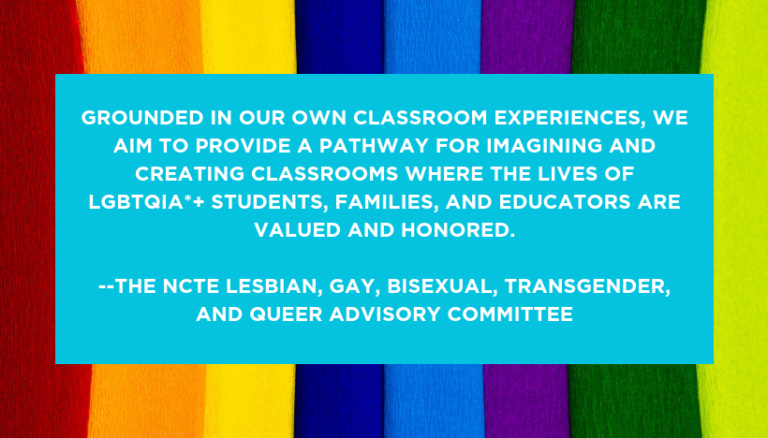 Creating LGBTQIA-Affirming Classrooms and Schools - National Council of ...