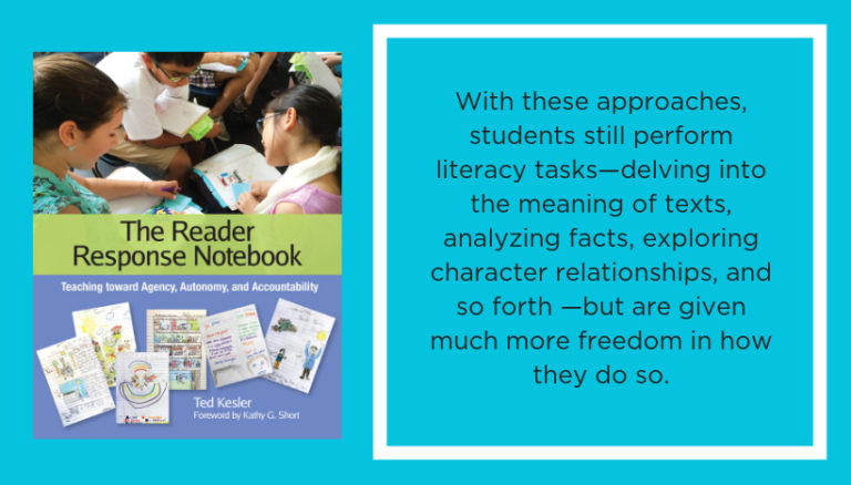 Three Key Practices to Revitalize Reader Response Notebooks - National ...