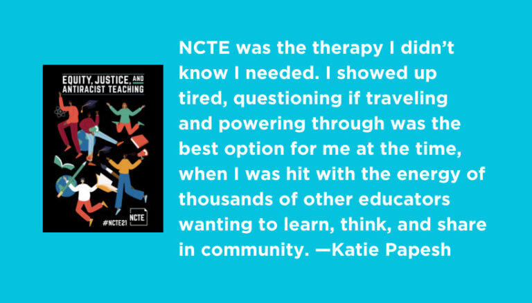 My First NCTE Annual Convention - National Council of Teachers of English