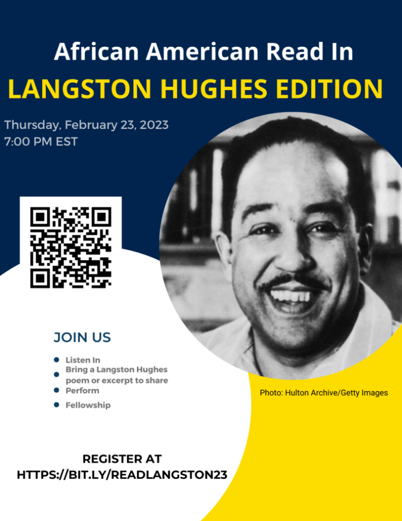 African American Read-In: Langston Hughes Edition - National Council of ...