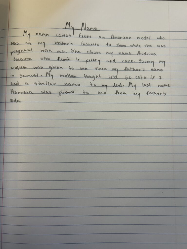 Exploring Identity through Names - National Council of Teachers of English