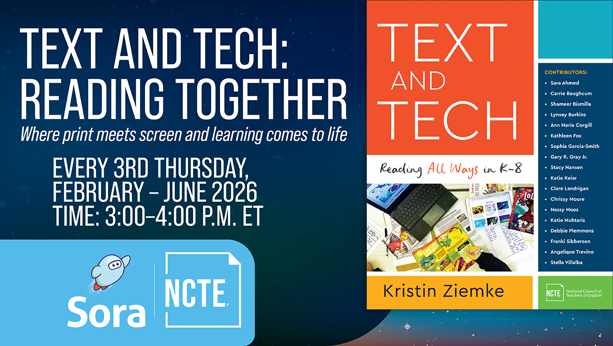 NCTE and Sora Launch National Webinar Series Exploring the Future of ...